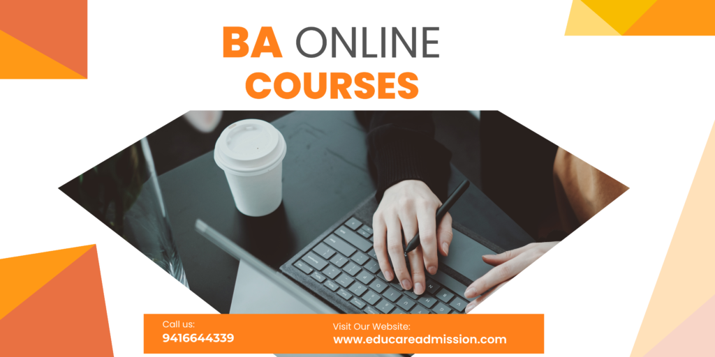 Enroll in Top BA Online Courses with Educare : Apply Today!